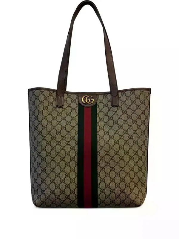 Gucci Ophidia Medium Tote - Neutrals