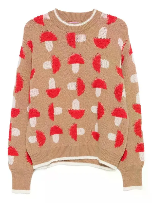 La DoubleJ Printed Sweater - Neutrals