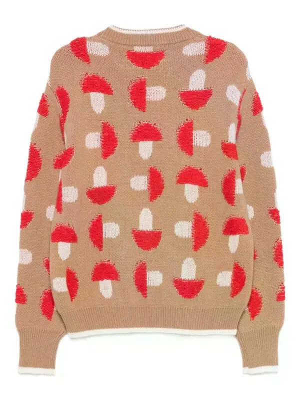 La DoubleJ Printed Sweater - Neutrals