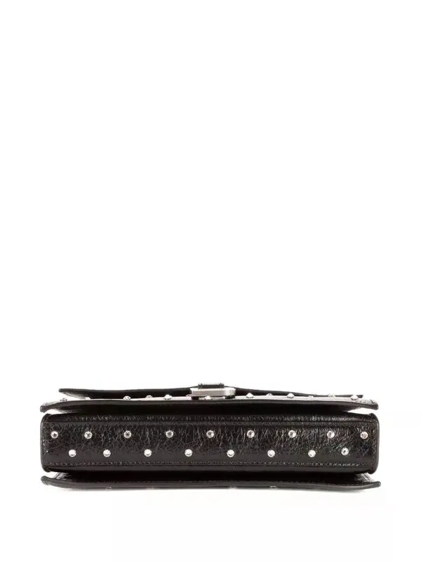 Balenciaga Leather Shoulder Bag - Black
