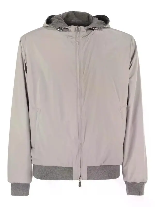Fedeli Hooded Jacket - Grey