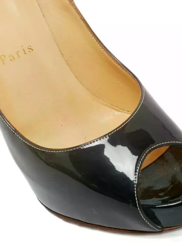CHRISTIAN LOUBOUTIN Platform Peep Toe Heels