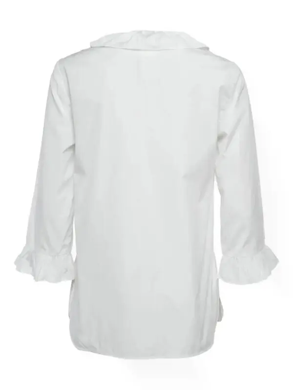 Max Mara Ruffle Buttoned Shirt