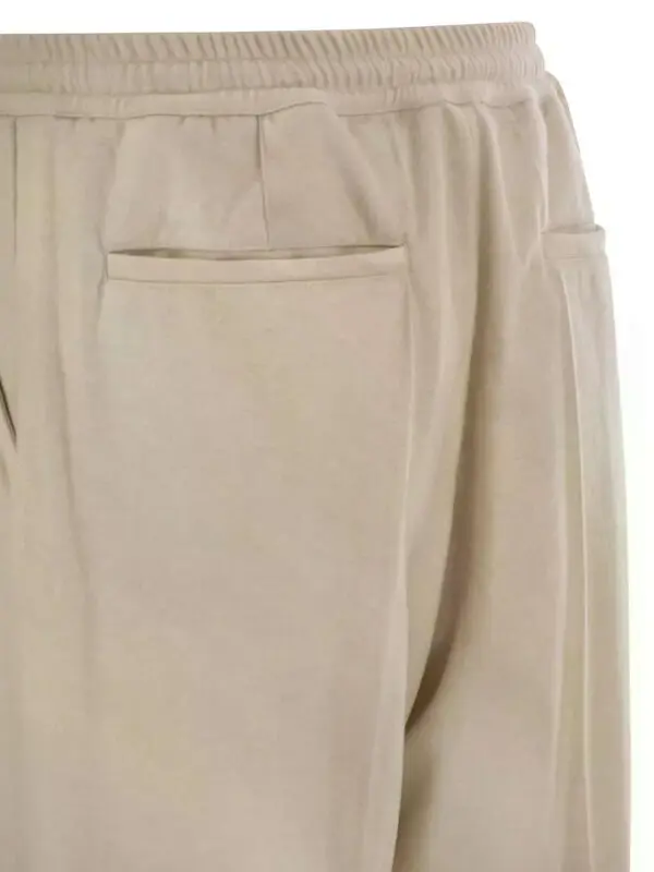 Fedeli Pleated Straight-leg Trousers - Neutrals