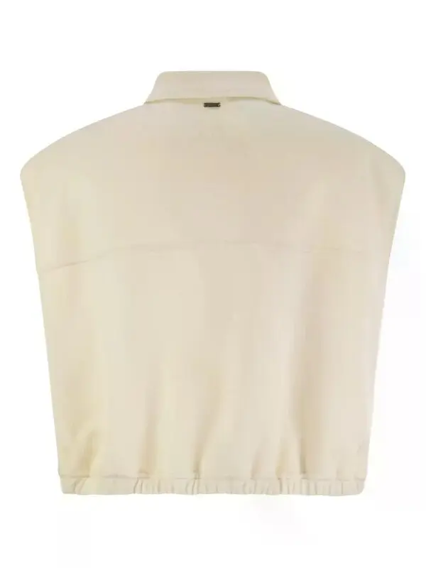 Herno Wool Waistcoat With Snap Fastening