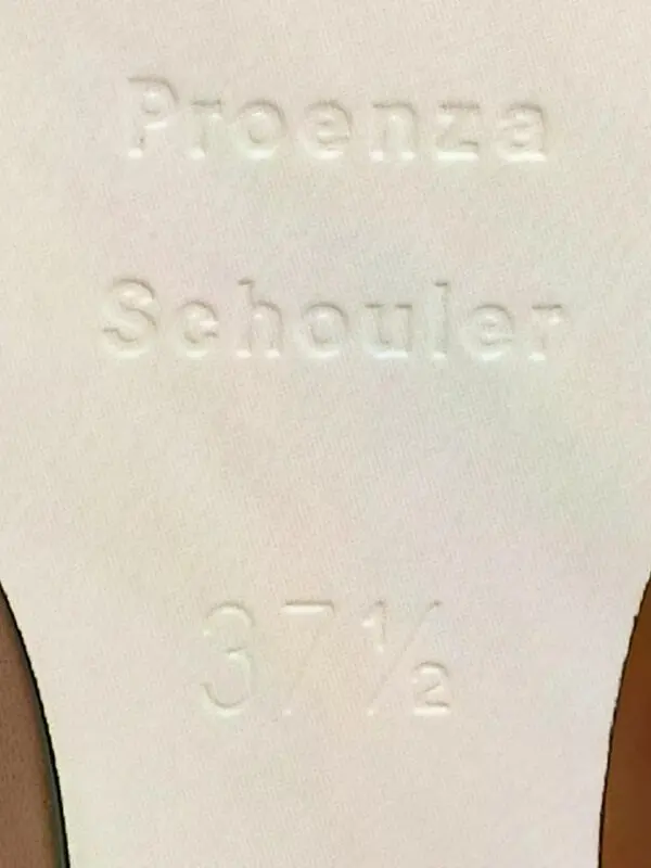 Proenza Schouler Leather Wedge Sandals