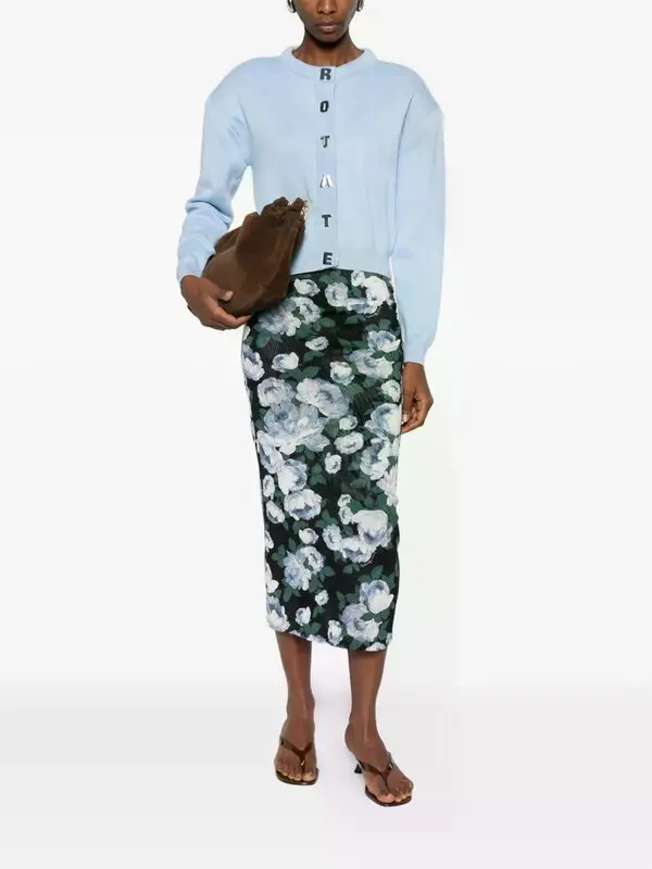 Stella McCartney Midi Skirt - Black