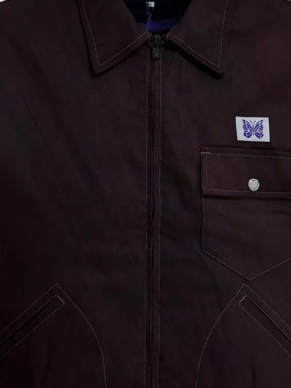 Needles Patch-pocket Zip-up Jacket