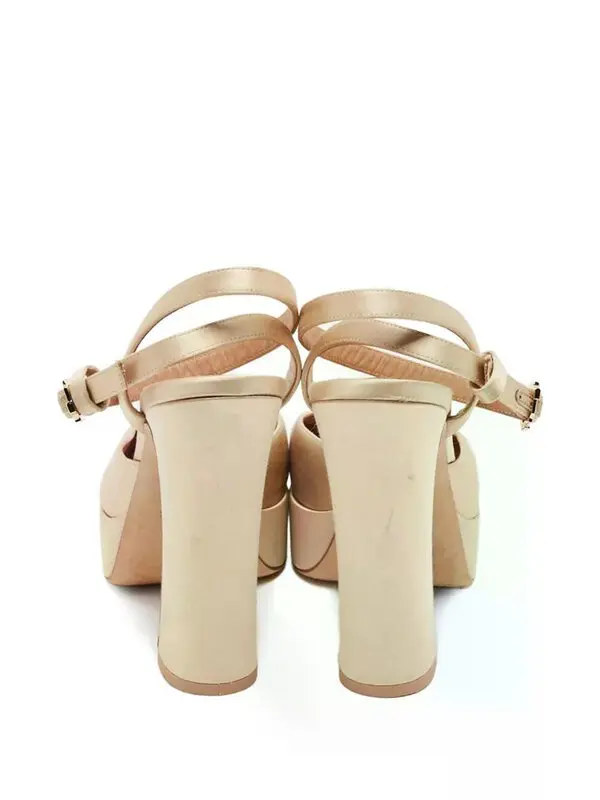 MALONE SOULIERS Platform Block-heel Pumps