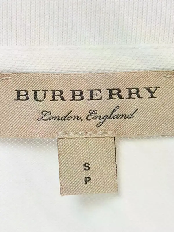 Burberry Cotton Piqué Polo Shirt