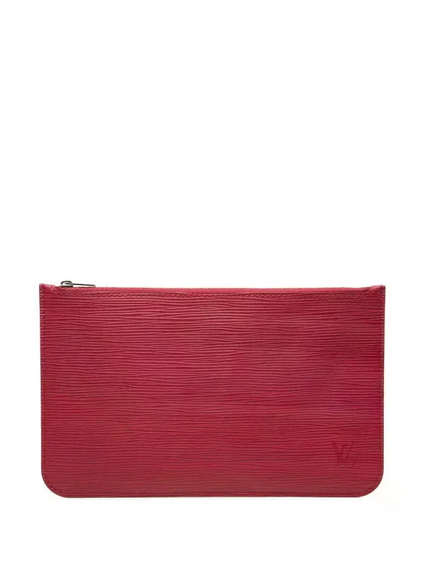 LOUIS VUITTON 2016 Epi Neverfull Pouch