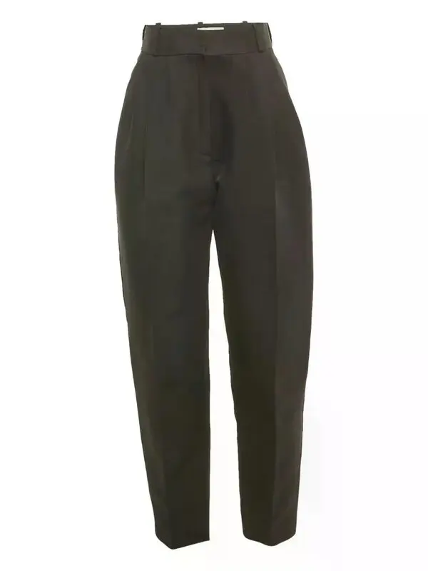 Alexander McQueen Sculptural Cotton Trousers