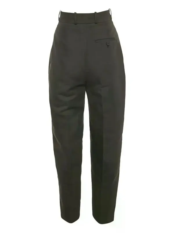 Alexander McQueen Sculptural Cotton Trousers