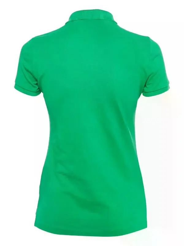 Polo Ralph Lauren Skinny-fit Cotton Polo Top - Green