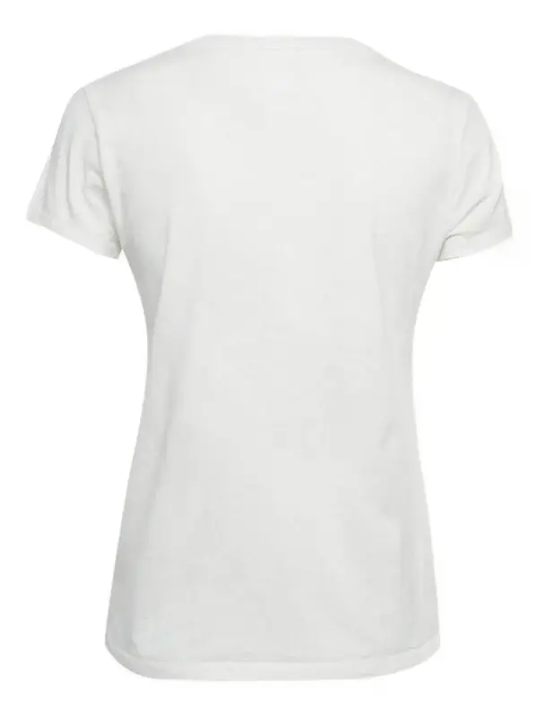 Polo Ralph Lauren Flag Applique T-shirt - White