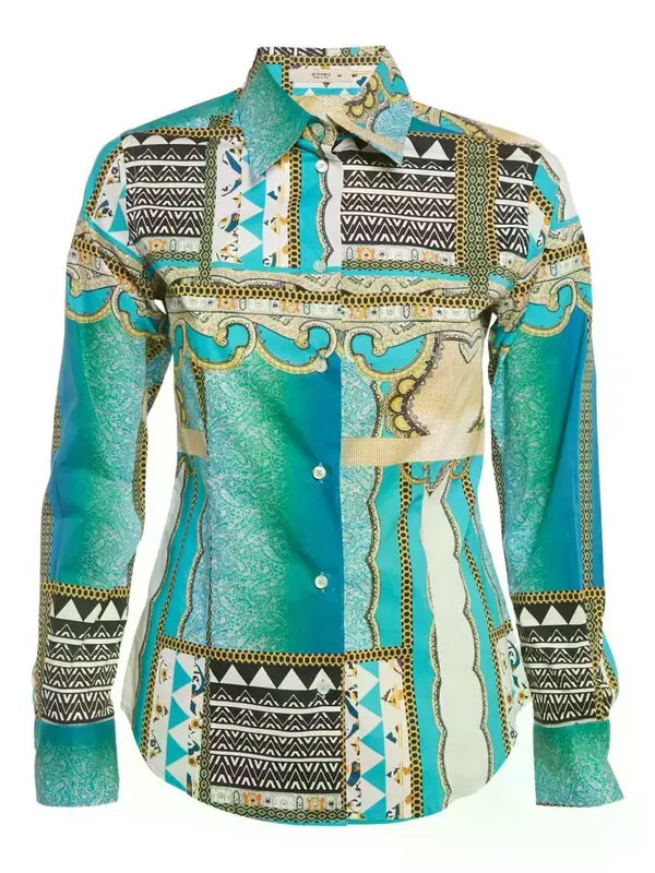 Etro Paisley-print Cotton Shirt