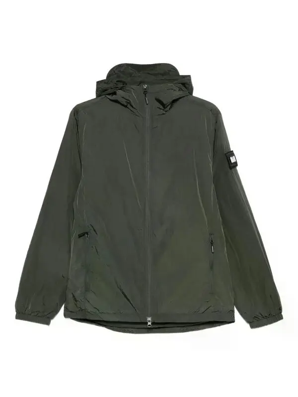 WEEKEND OFFENDER Zip-fastening Hooded Jacket