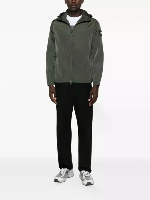WEEKEND OFFENDER Zip-fastening Hooded Jacket