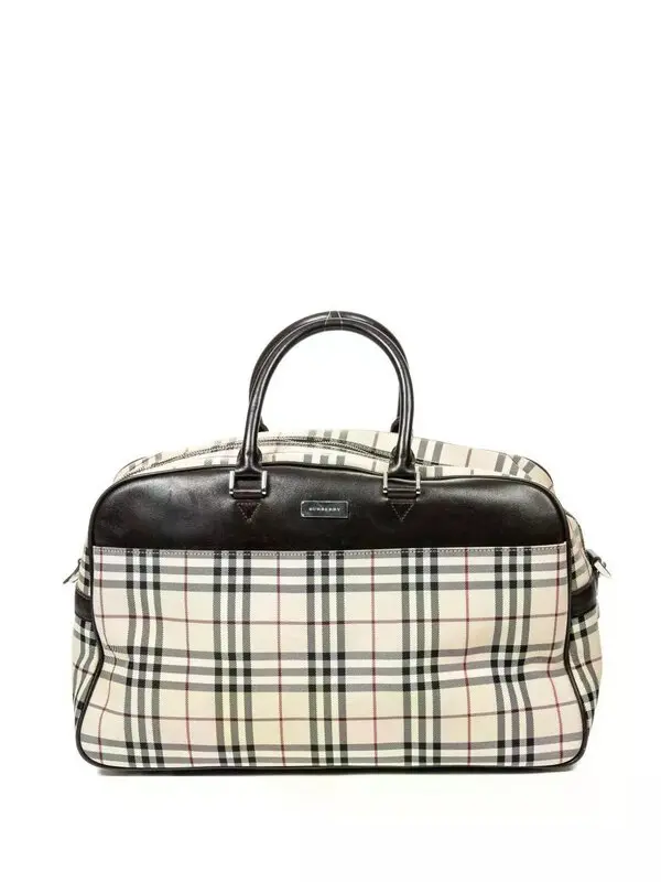 Burberry 2000s Check Pattern Bag