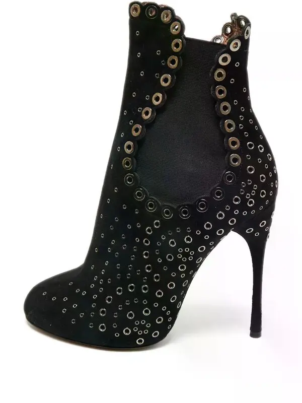 Alaïa Gomet Suede Ankle Boots