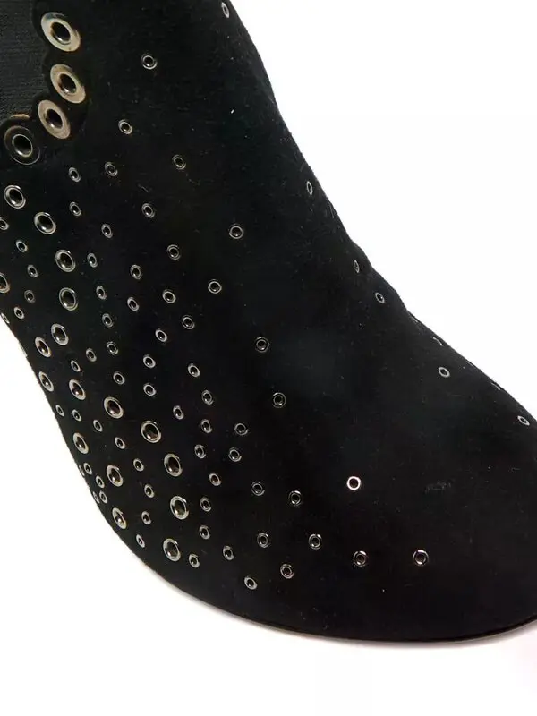Alaïa Gomet Suede Ankle Boots