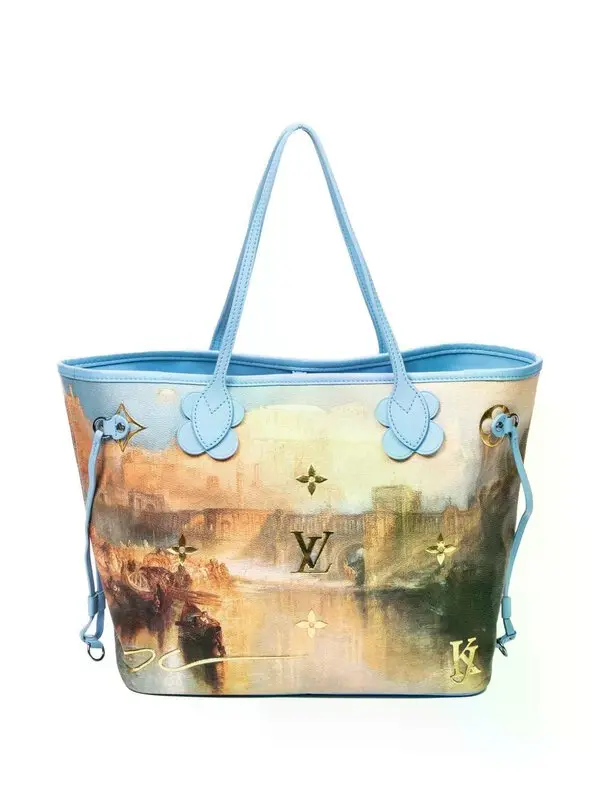 LOUIS VUITTON Neverfull Mm Jeff Koons Shoulder Bag