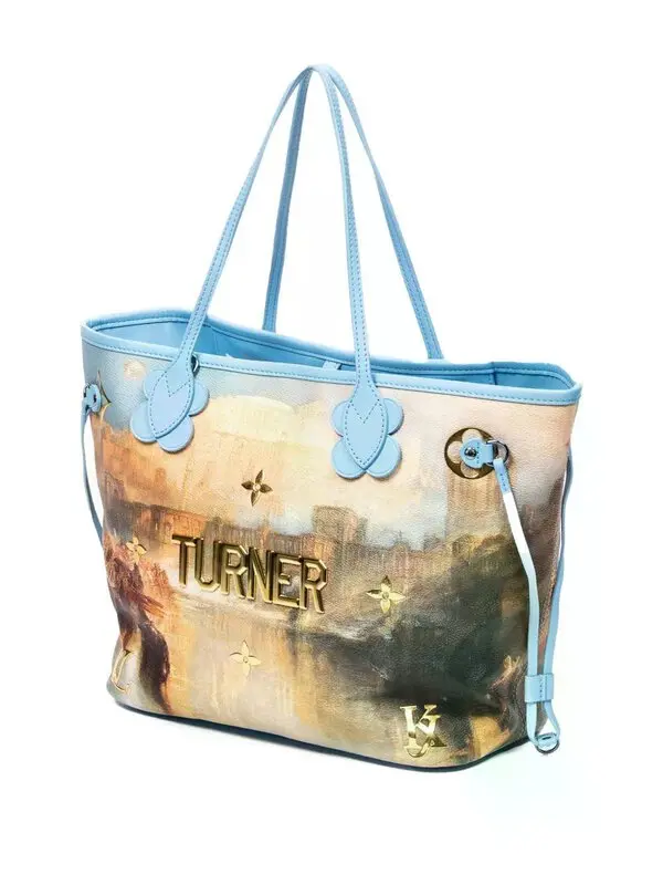 LOUIS VUITTON Neverfull Mm Jeff Koons Shoulder Bag