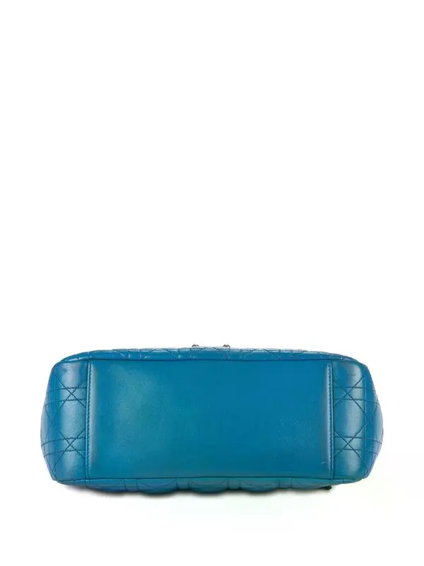 Dior Miss Cannage Leather Shoulder Bag - Blue