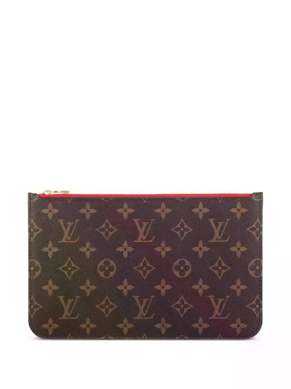 LOUIS VUITTON Neverfull Pouch - Brown