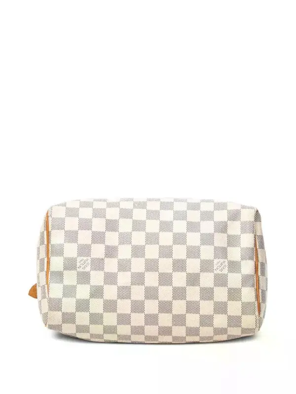 LOUIS VUITTON Speedy 25 Tote Bag - White