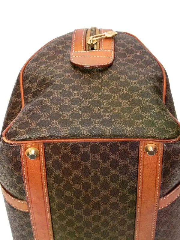 Celine Patterned Medium Boston Tote Bag