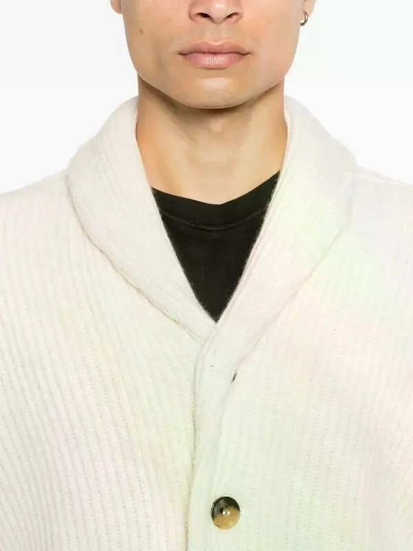 Fedeli Terminillo Cashmere Cardigan - White