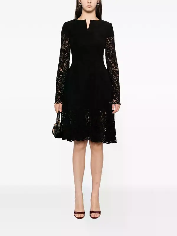 SAIID KOBEISY Lace Short Dress