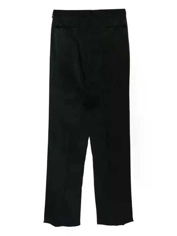 TOM FORD Straight-leg Tailored Trousers - Black