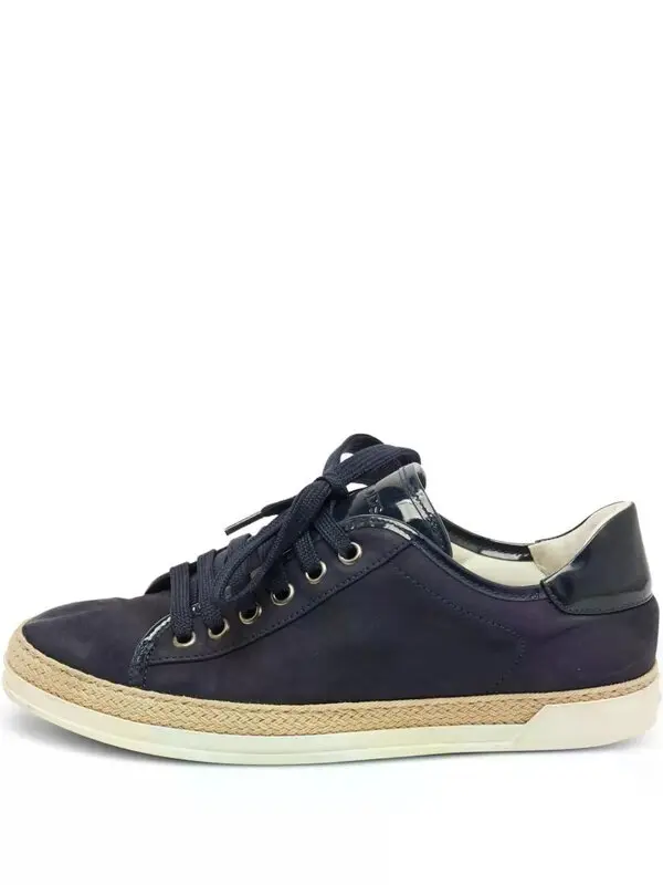 TOD'S Nubuck Leather Lace-up Sneakers