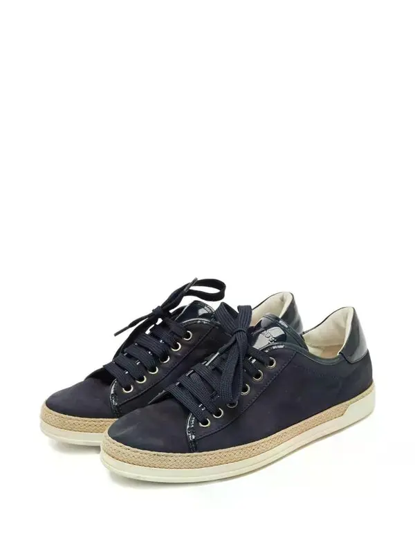 TOD'S Nubuck Leather Lace-up Sneakers