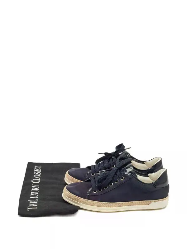 TOD'S Nubuck Leather Lace-up Sneakers
