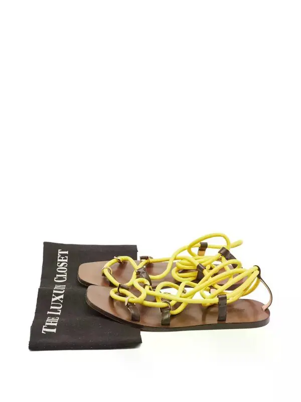 JIMMY CHOO Aziza Ankle-wrap Sandals