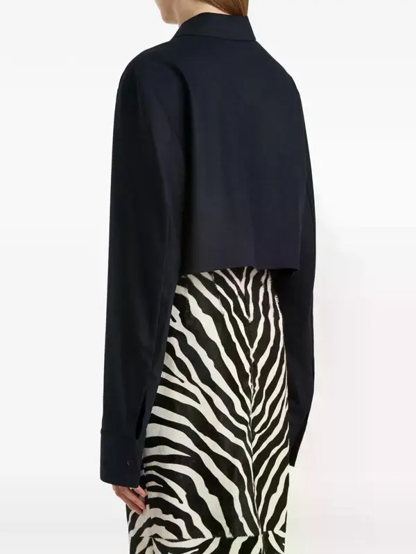 Khaite Cropped Blouse