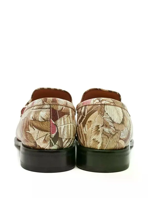 FERRAGAMO Printed Bit Loafer
