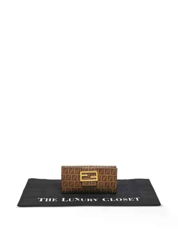 Fendi The Forever Continental Zuchinno-pattern Wallet