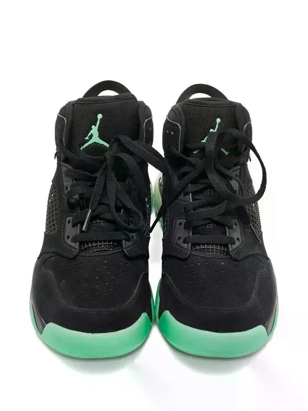 JORDAN Leather High-top Sneakers