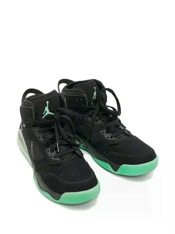 JORDAN Leather High-top Sneakers