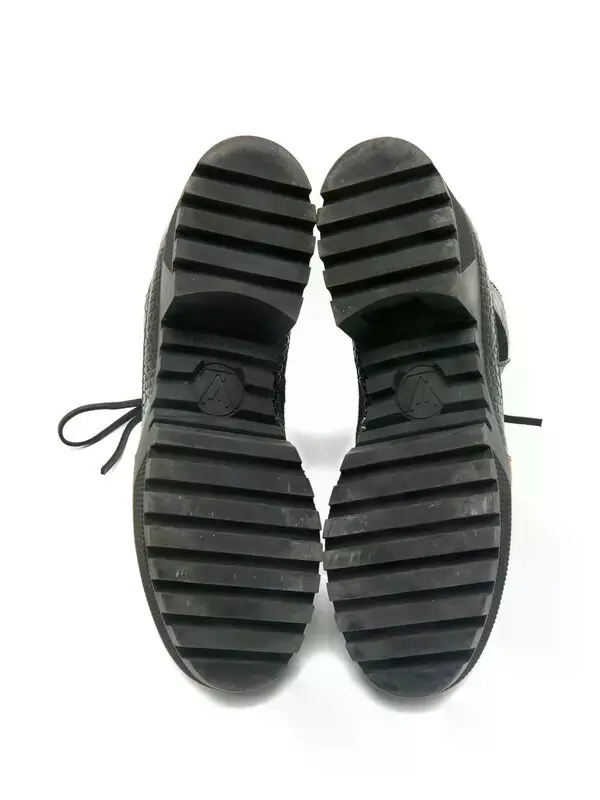 LOUIS VUITTON Laureate Combat Boots