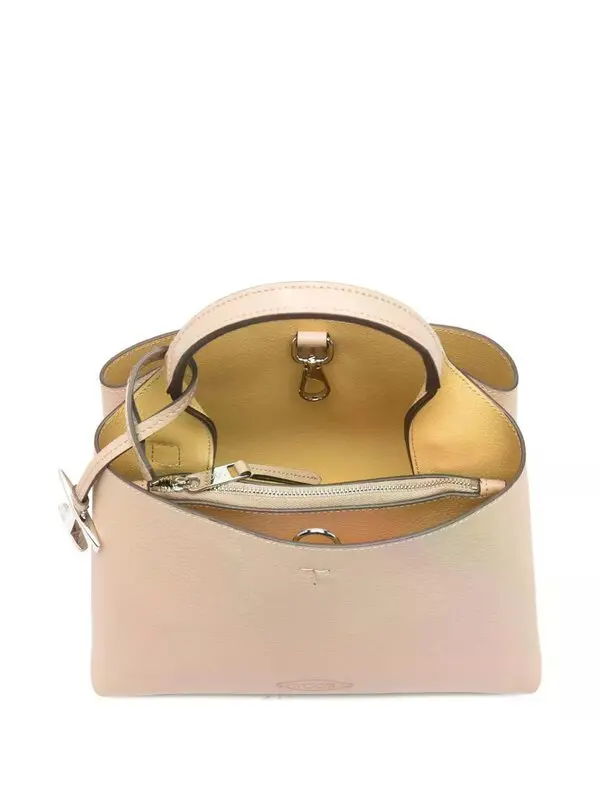 TOD'S Zip-fastening Tote Bag - Neutrals
