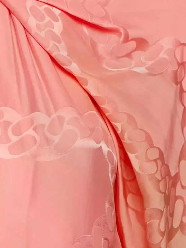 Stella McCartney Chain-print Blouse - Pink