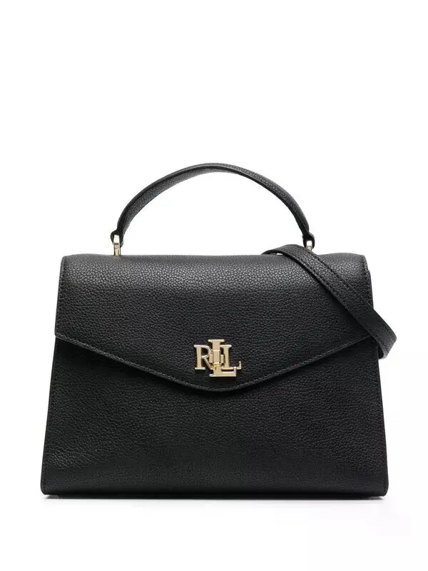 Ralph Lauren Farrah Satchel - Black