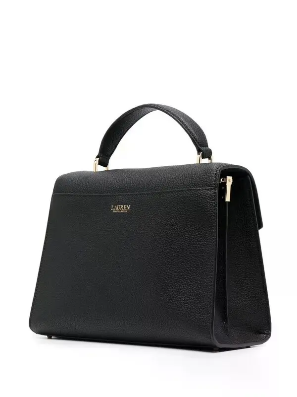 Ralph Lauren Farrah Satchel - Black