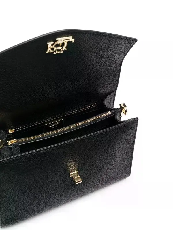 Ralph Lauren Farrah Satchel - Black