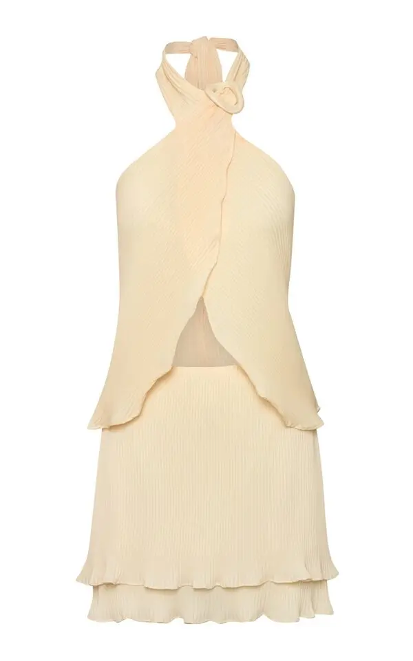 BAOBAB Lira Pleated Top - Yellow